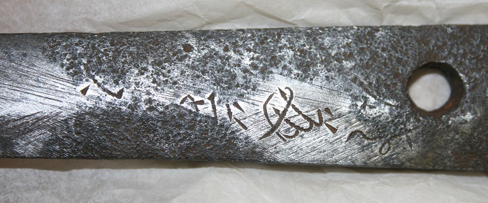 Tang identification - late WWII sword - Military Swords of Japan ...