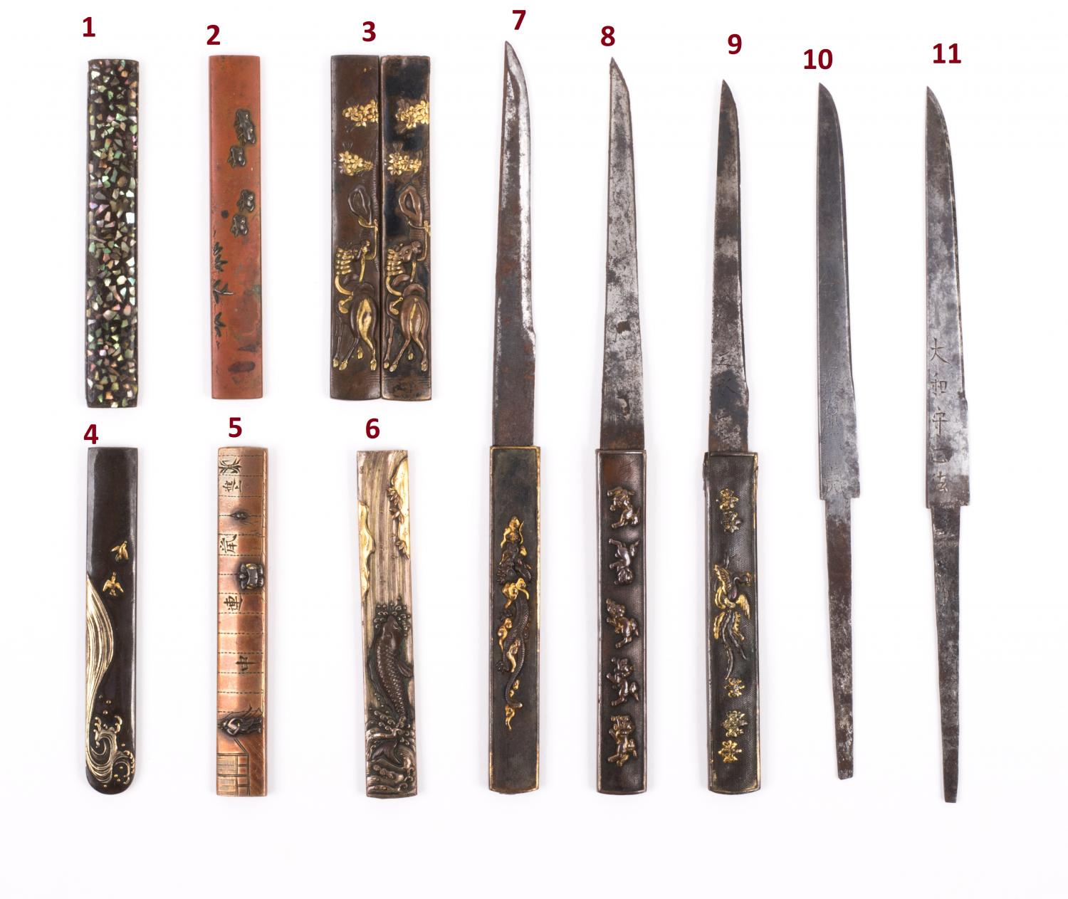 Different Kozuka and Kogatana for Sale! - For Sale or Trade - Nihonto ...