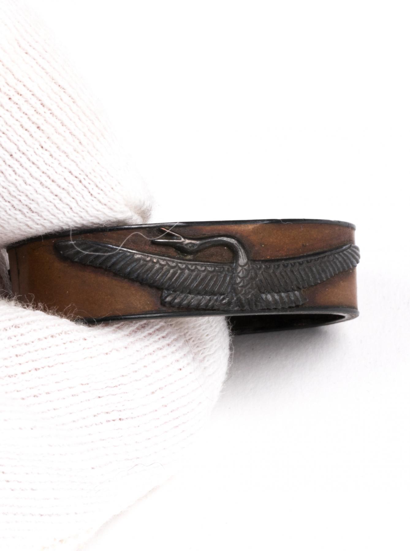 Katana Tsuka, Tanto Koshirae, Crane Fuchikashira and Kozuka - For Sale ...