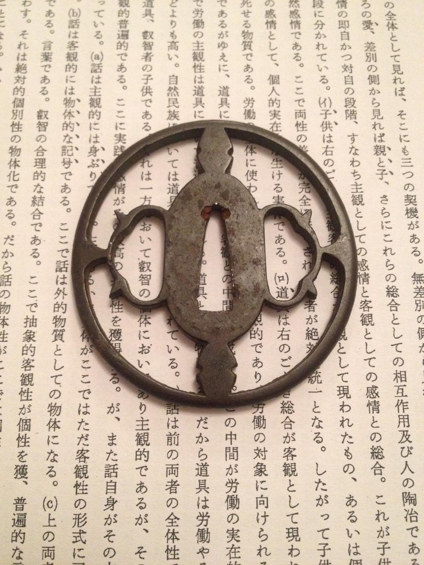 Iron tsuba attribution? - Tosogu - Nihonto Message Board
