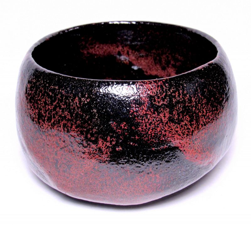 Epic Kuro Raku Chawan by Sasaki Shoraku - Koetsu Homage - For Sale or ...