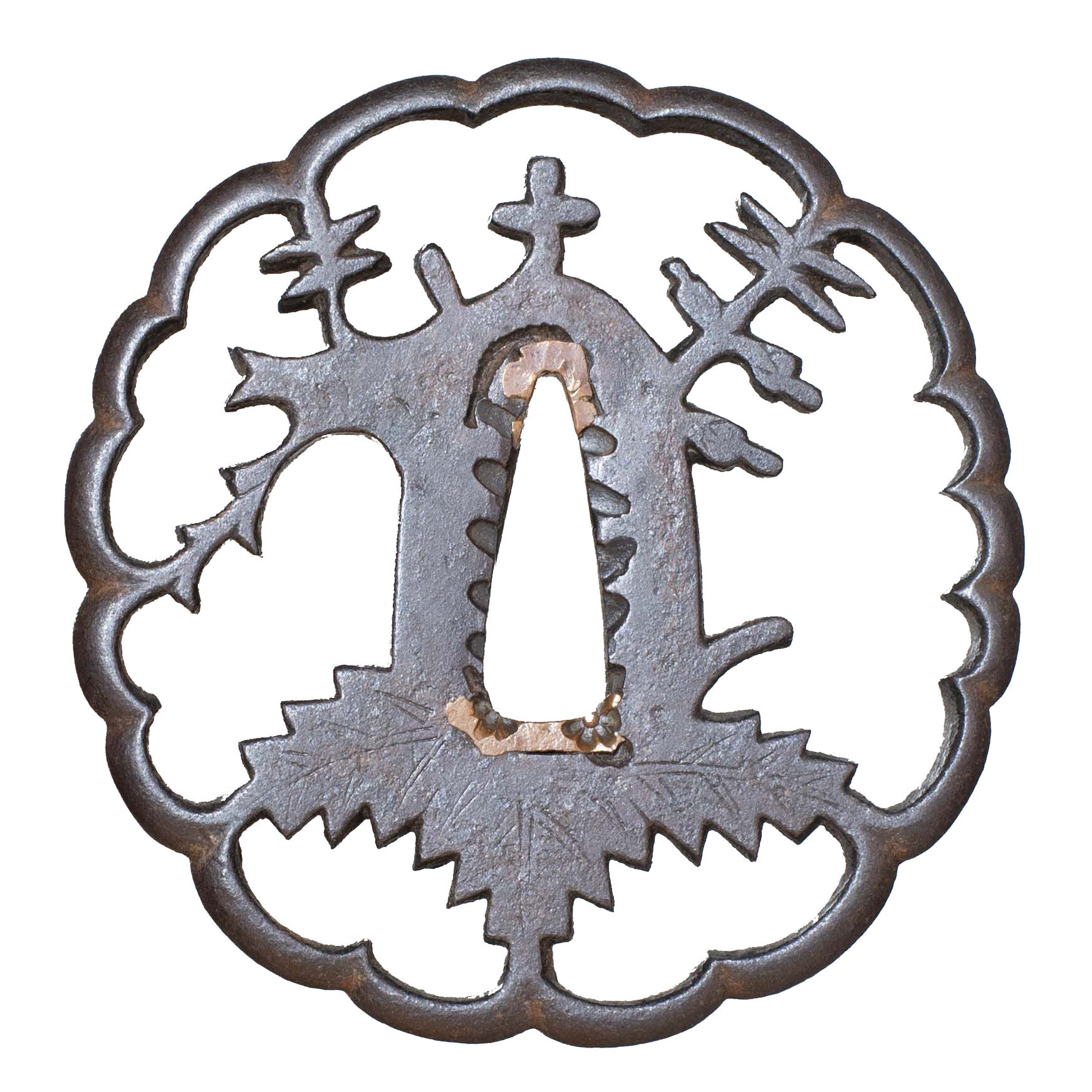 Tsuba, Akasaka, Nagegiri - For Sale or Trade - Nihonto Message Board