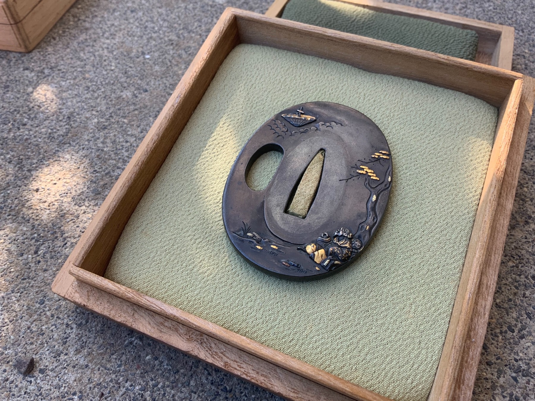 Mito Shibuichi tsuba - For Sale or Trade - Nihonto Message Board