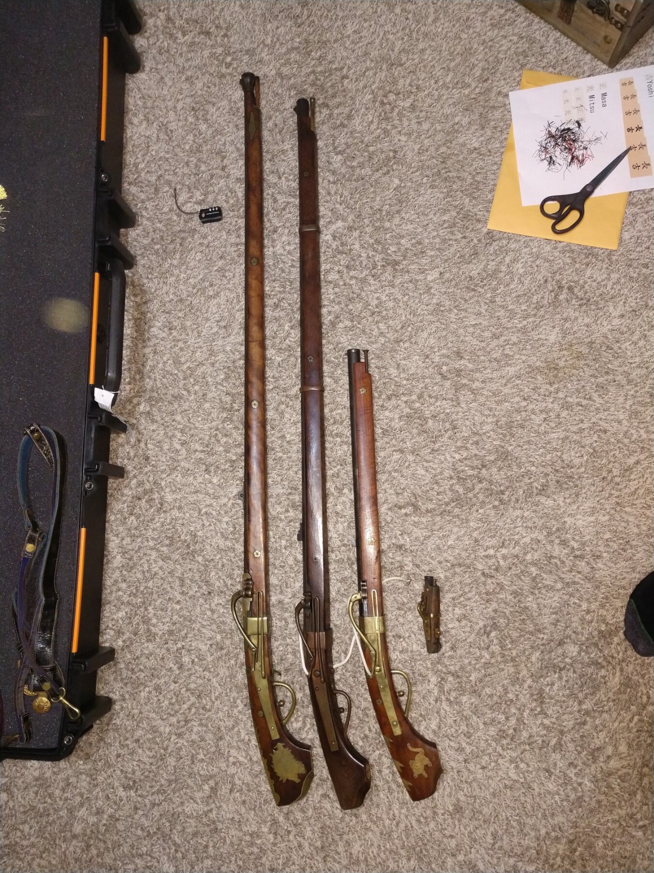 Sakai Teppo (Matchlock) Long Gun - For Sale or Trade - Nihonto Message ...