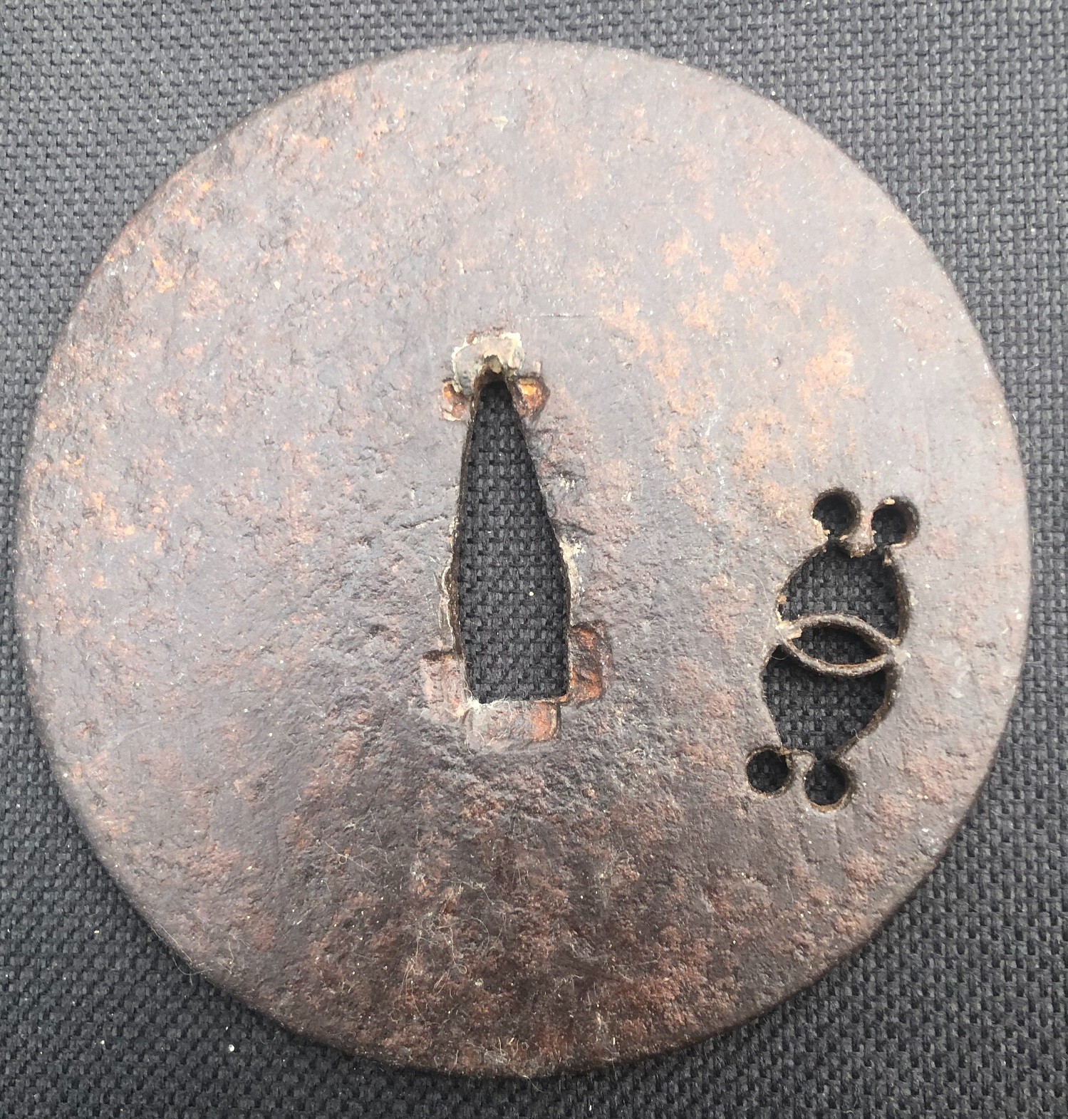 FS: Mickey Mouse / Space-hopper Tsuba - For Sale or Trade - Nihonto ...