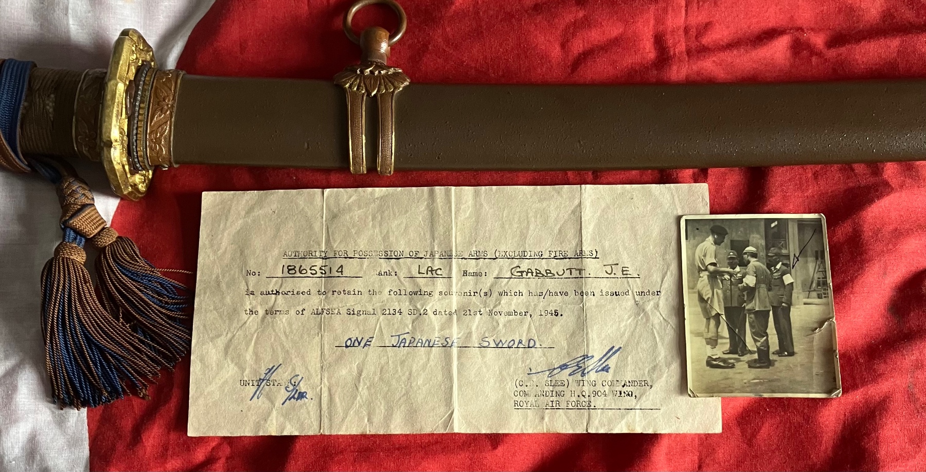 Japanese Surrender sword - Military Swords of Japan - Nihonto Message Board