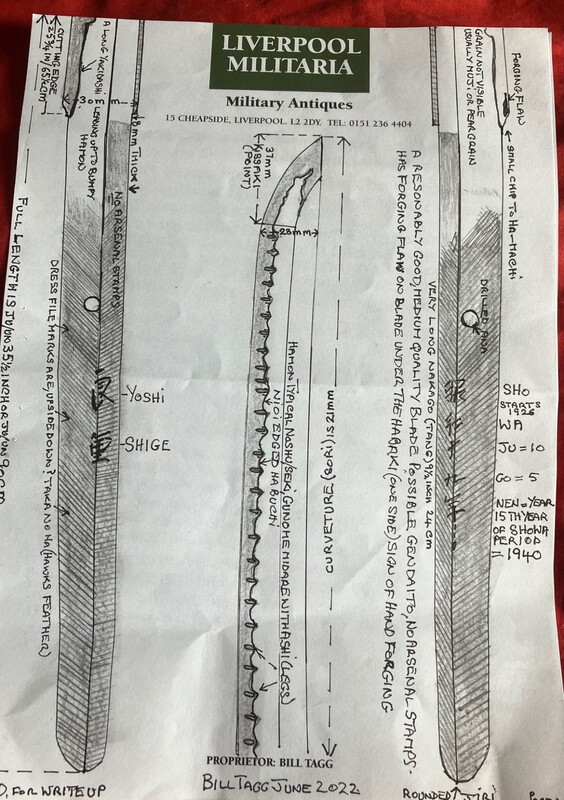 Japanese Surrender sword - Military Swords of Japan - Nihonto Message Board