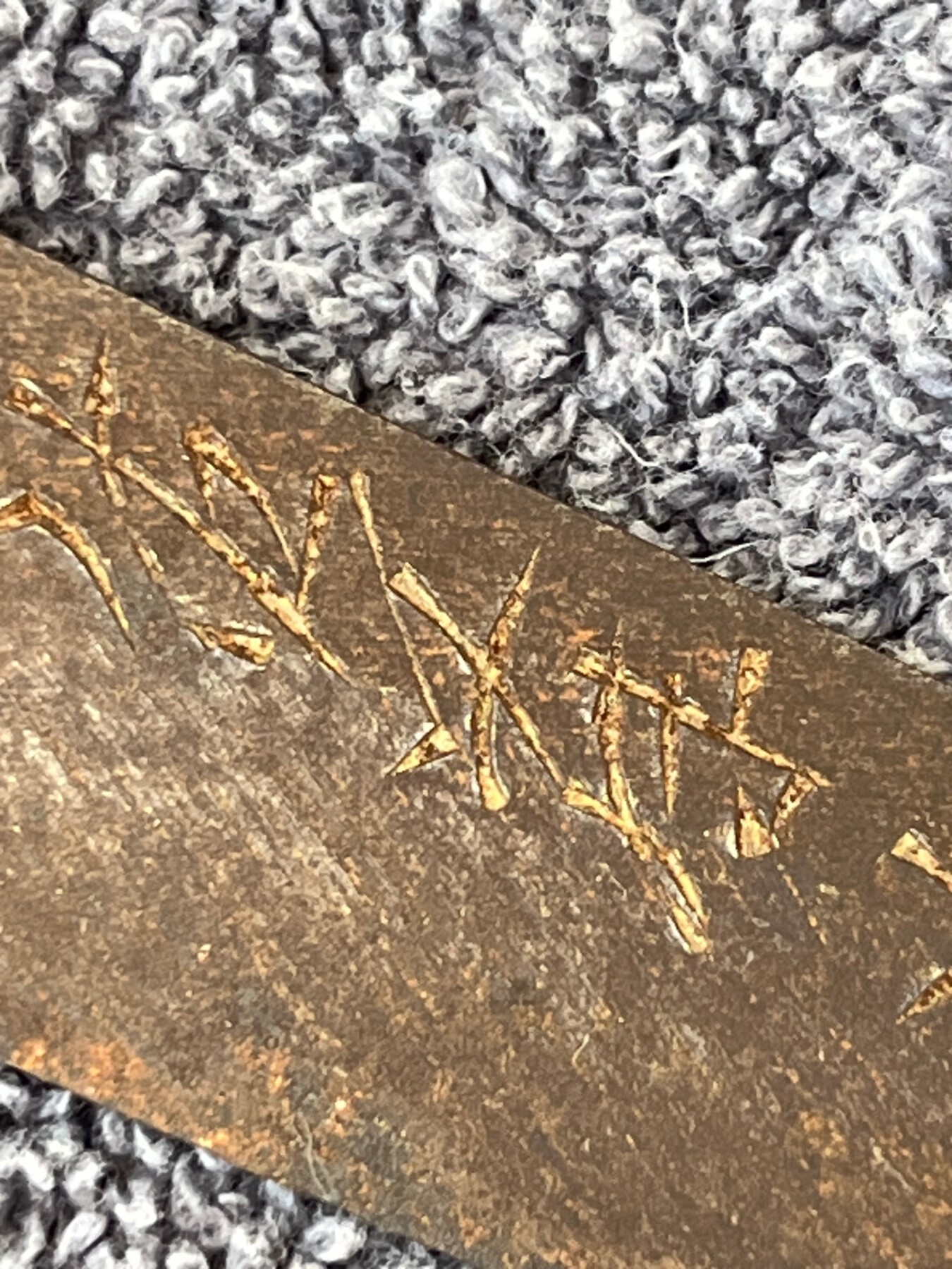 Help getting info my grandfathers sword he brought back from ww 2 ...